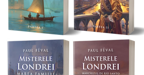Misterele Londrei, 4 volume